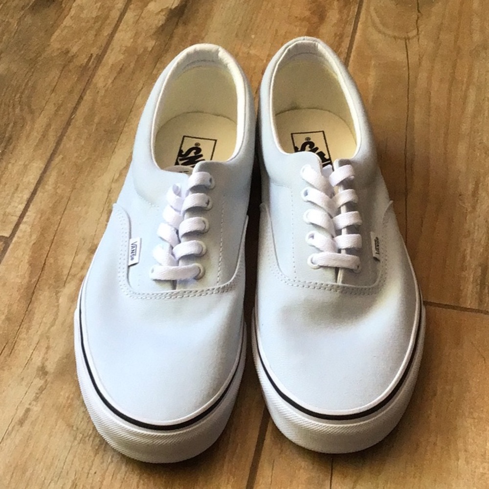 Vans Ballard Blue/True White Sneakers - Gem